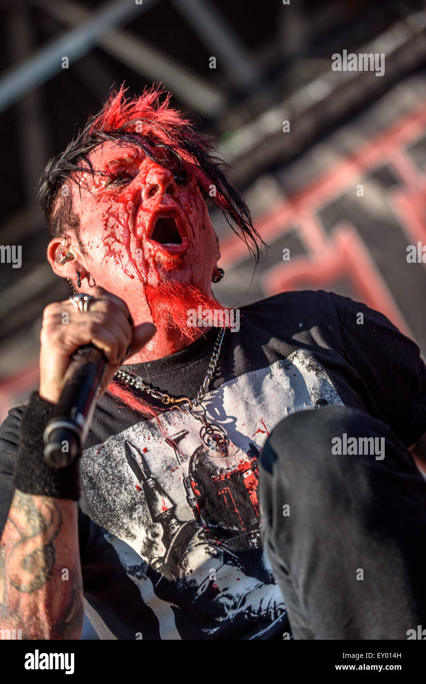 Toronto, Ontario, Canada. 15th July, 2015. American heavy metal ...