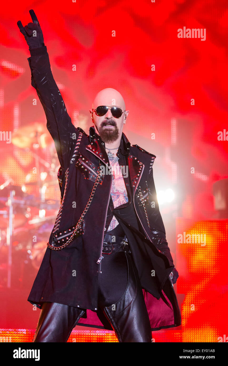 Rob halford singer for judas priest hi-res stock photography and images ...