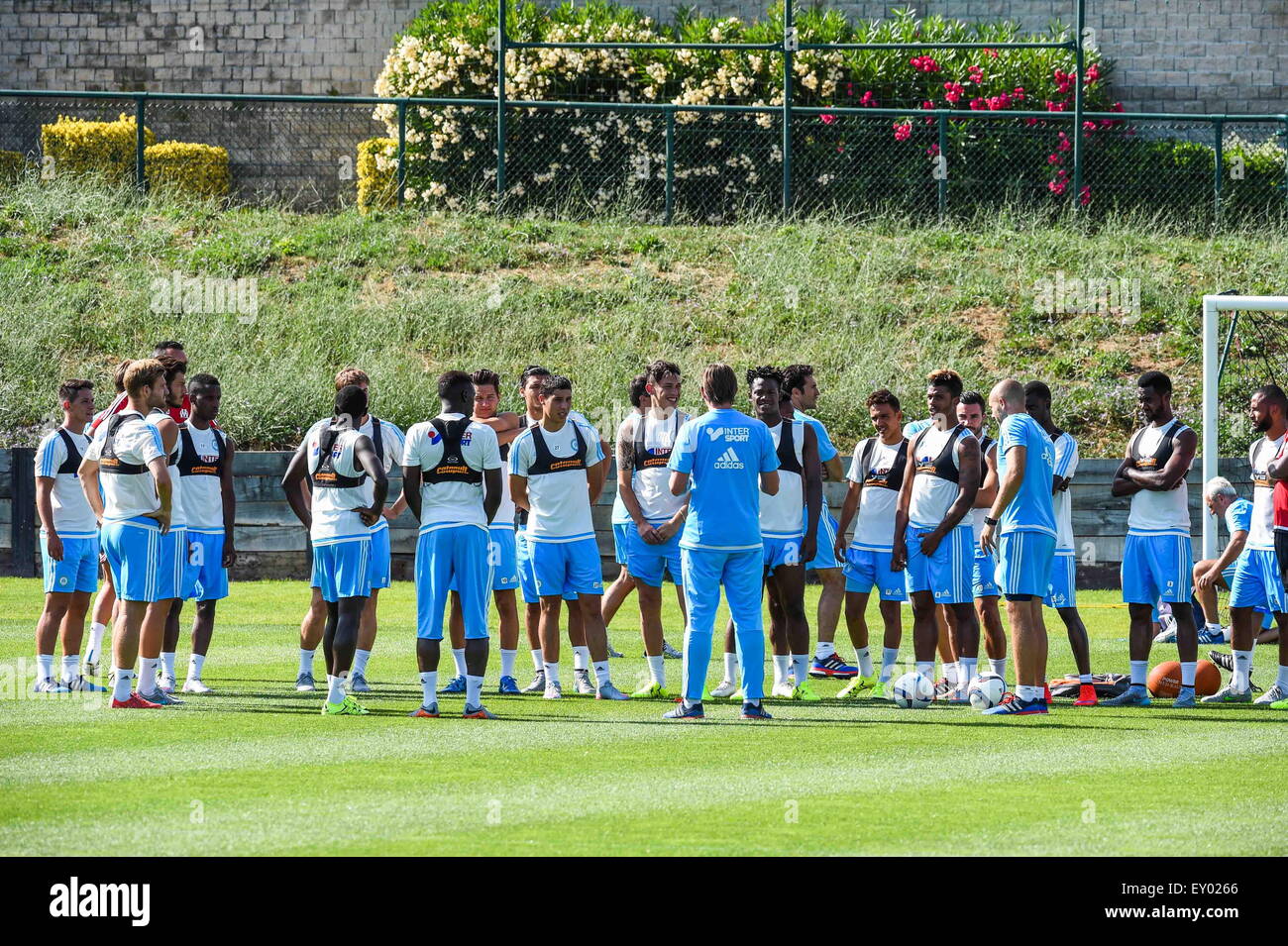 Groupe Marseille - 13.07.2015 - Entrainement Marseille -La Commanderie ...