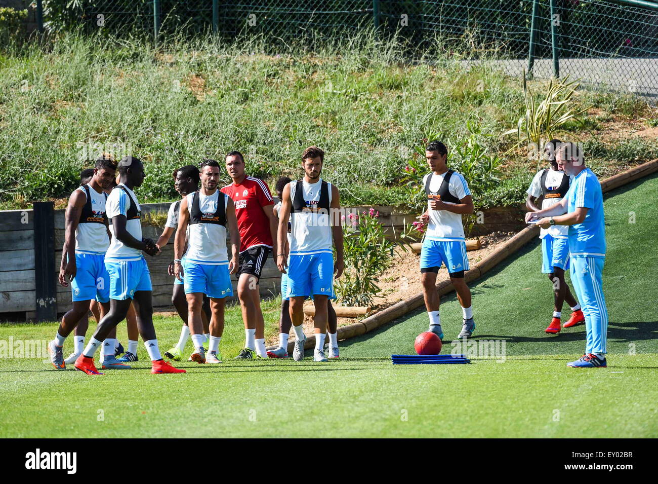 Groupe Marseille - 13.07.2015 - Entrainement Marseille -La Commanderie ...