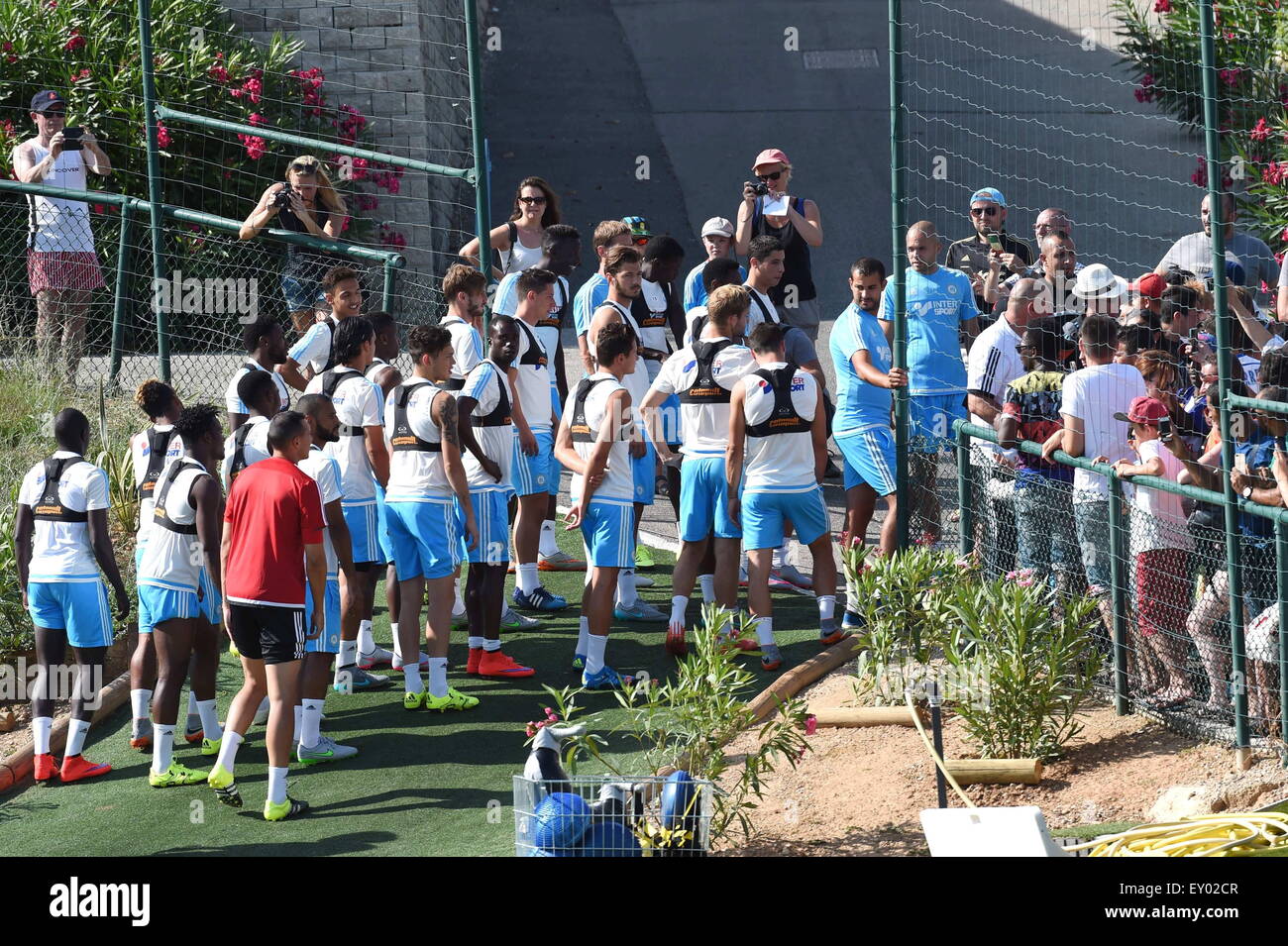 Groupe - 13.07.2015 - Entrainement Marseille -La Commanderie- Ligue 1 ...