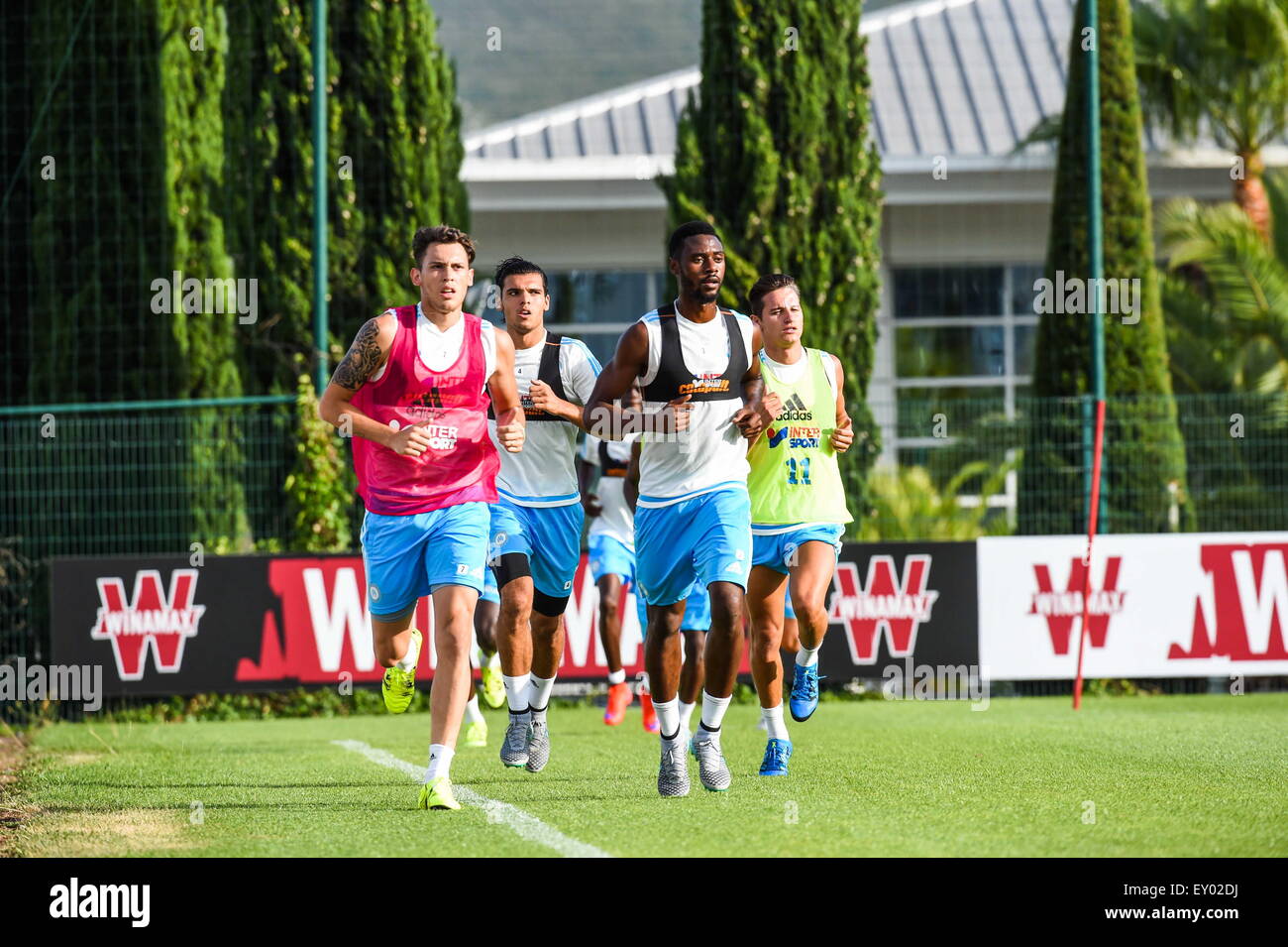 Lucas Ocampos/Nicolas Nkoulou/Karim Rekik/Florian Thauvin - 13.07.2015 ...