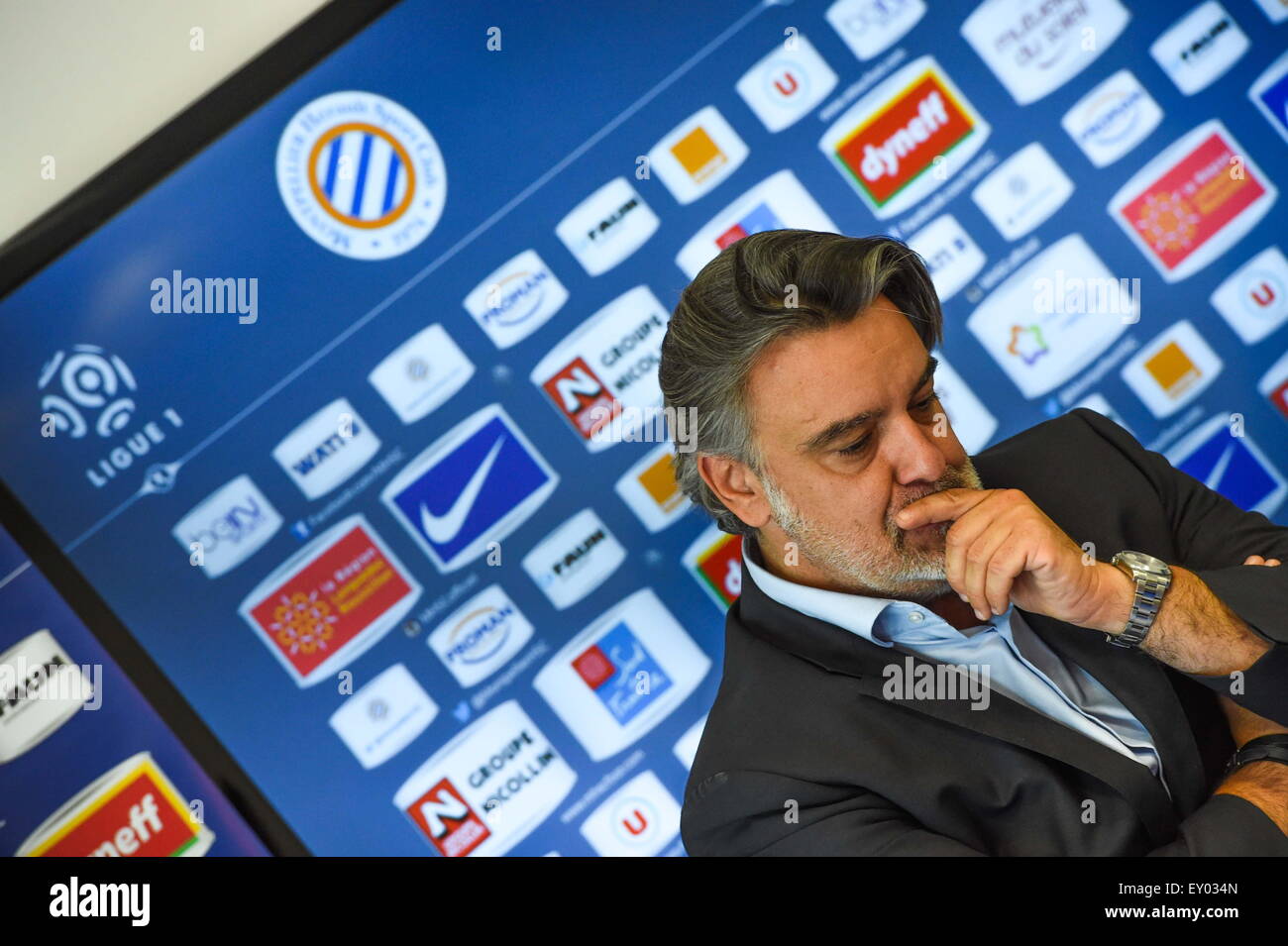 Pascal Baills - 30.06.2015 - Reprise de Montpellier - 2015/2016.Photo : Alexandre Dimou/Icon ...