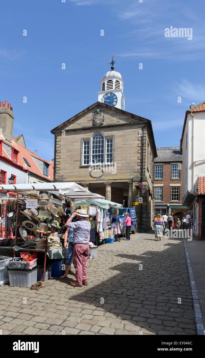 Market Place, Whitby Stock Photo - Alamy