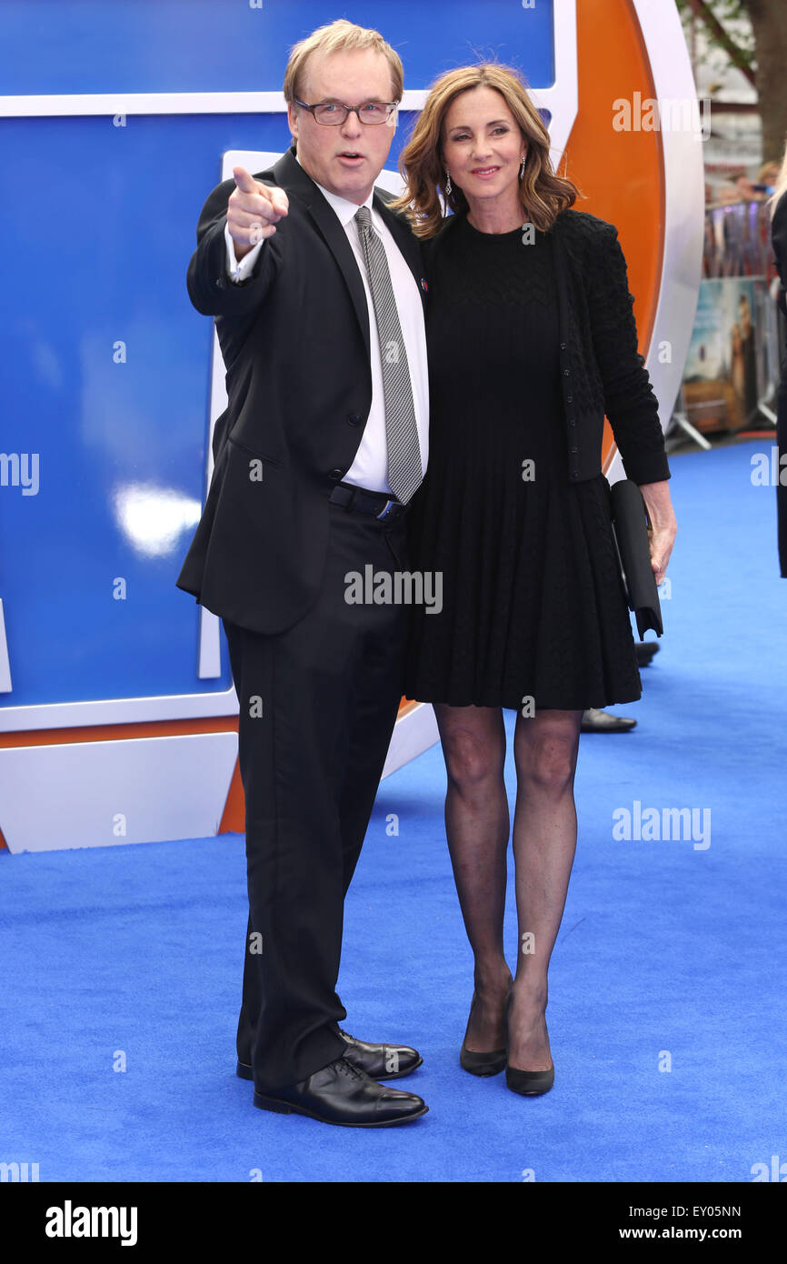 Tomorrowland UK film premiere - Arrivals Featuring: Brad Bird, wife ...