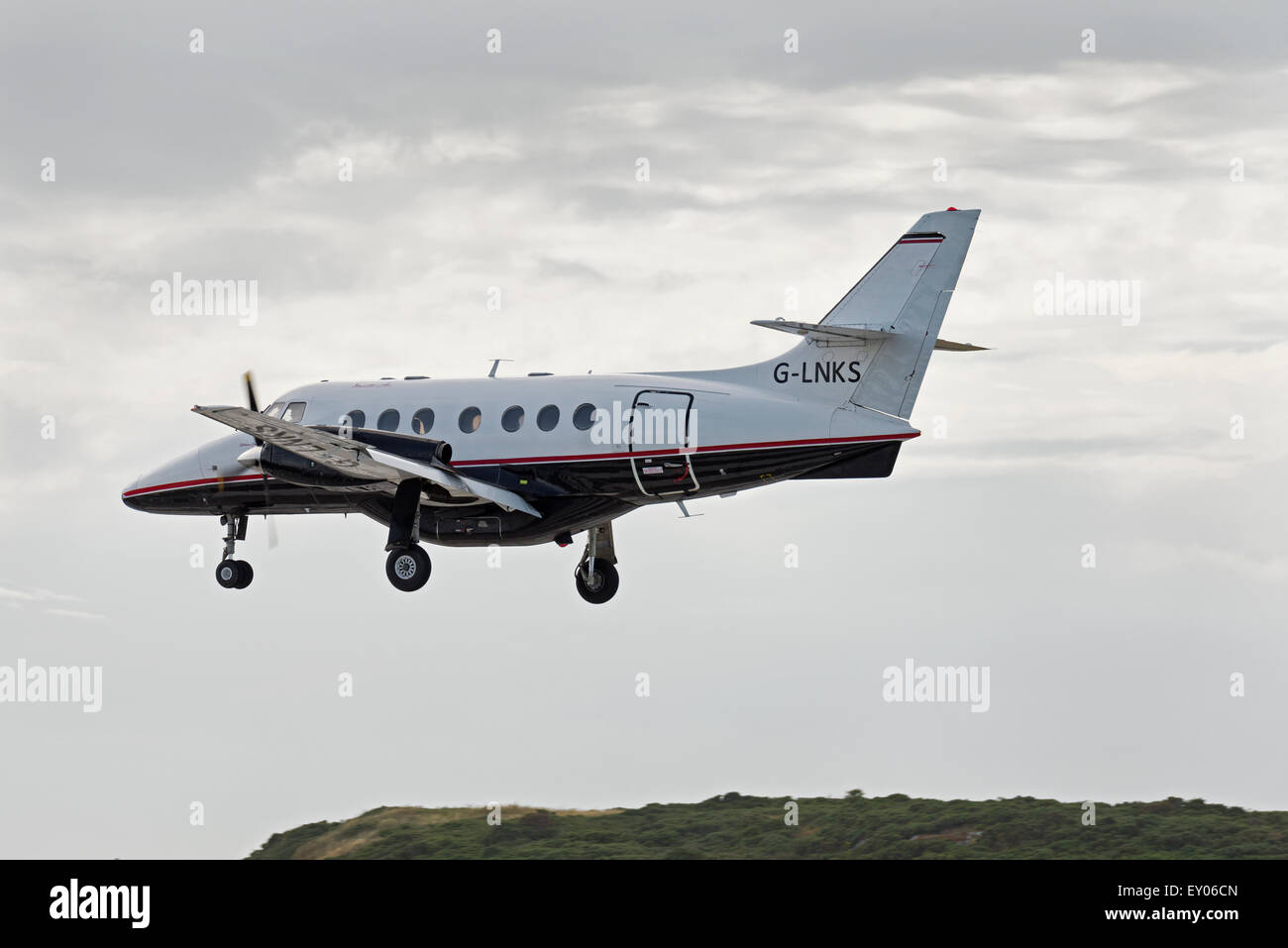 British Aerospace Jetstream 31 G-LNKS Raf Valley Anglesey North Wales ...