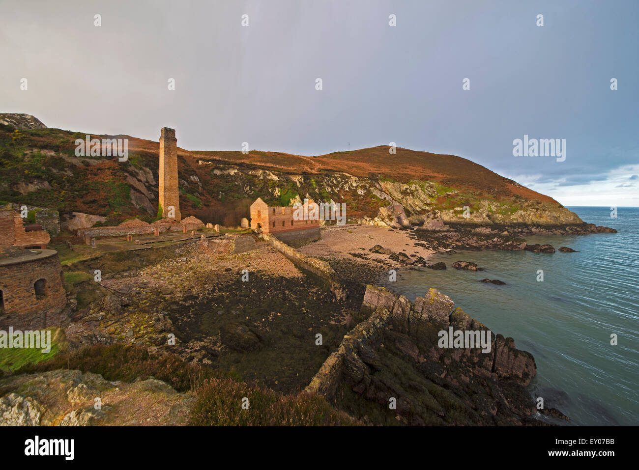 Porthwen Brickworks Llanbadrig Cemaes Bay Anglesey North Wales Uk ...
