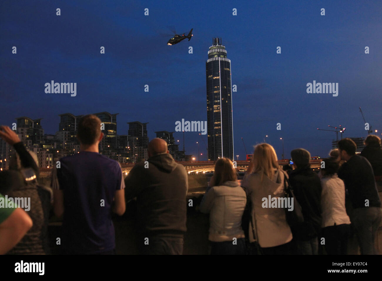 Filming for some of the final scenes of James Bond 'Spectre' take place ...