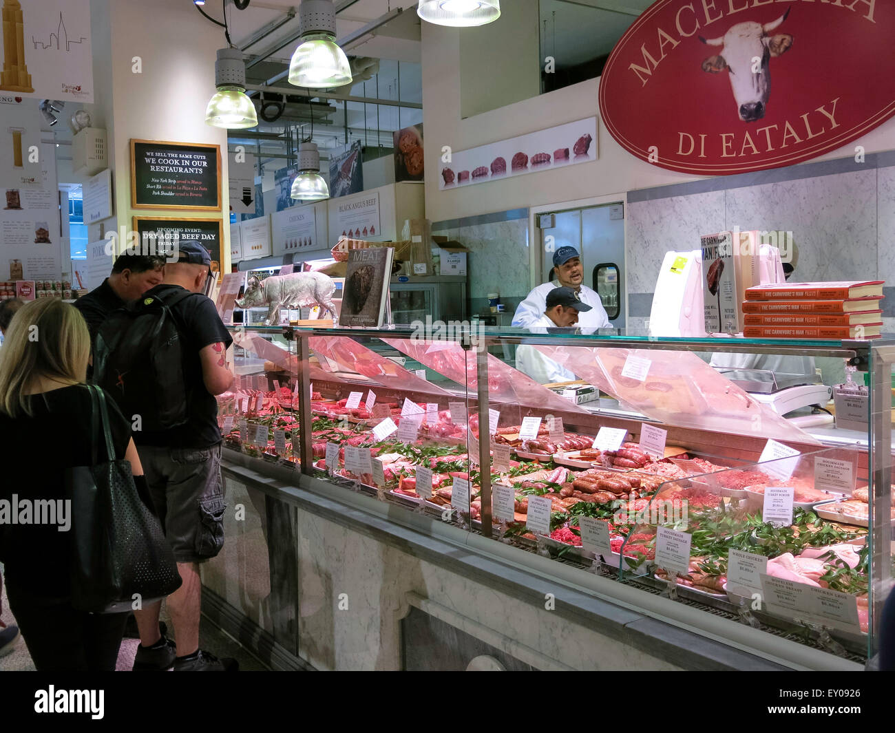 Eataly Italian Marketplace, NYC Stock Photo - Alamy