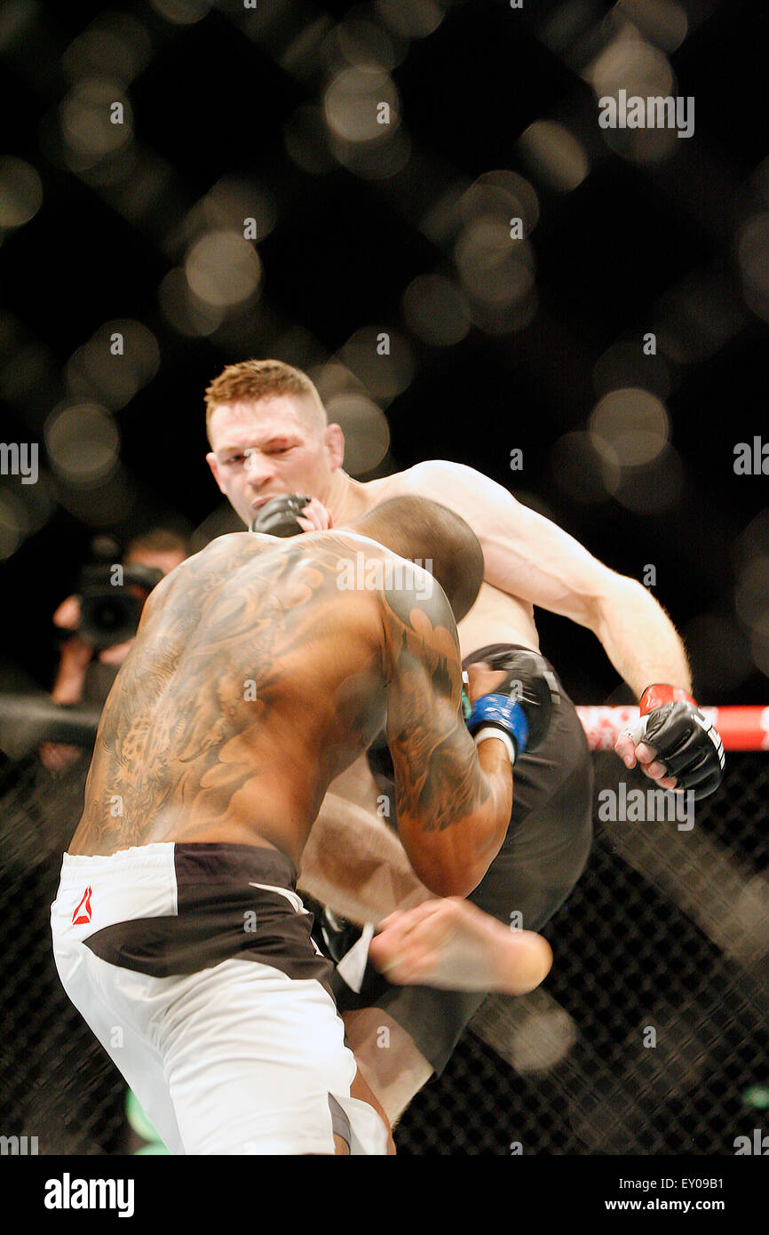 Glasgow, Scotland, UK. 18th July, 2015. Joe Duffy Beat Ivan Jorge by ...