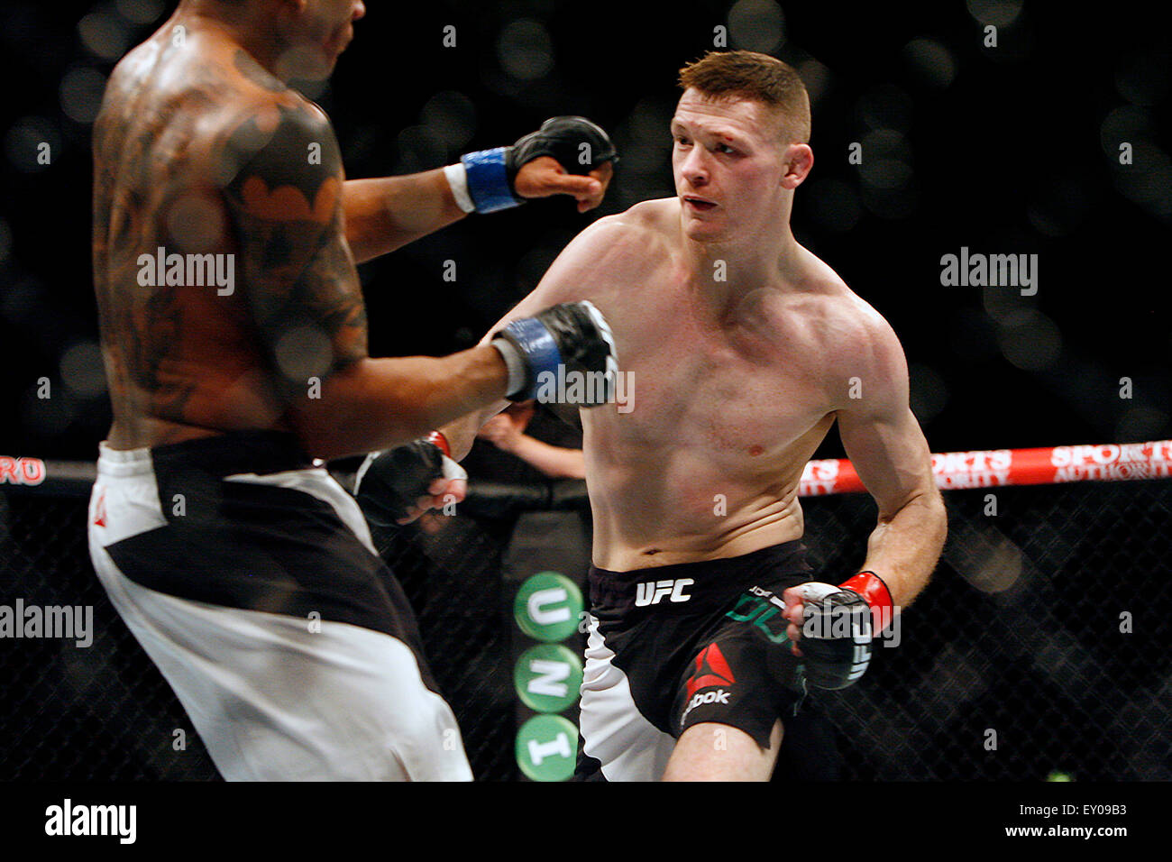 Glasgow, Scotland, UK. 18th July, 2015. Joe Duffy Beat Ivan Jorge by ...