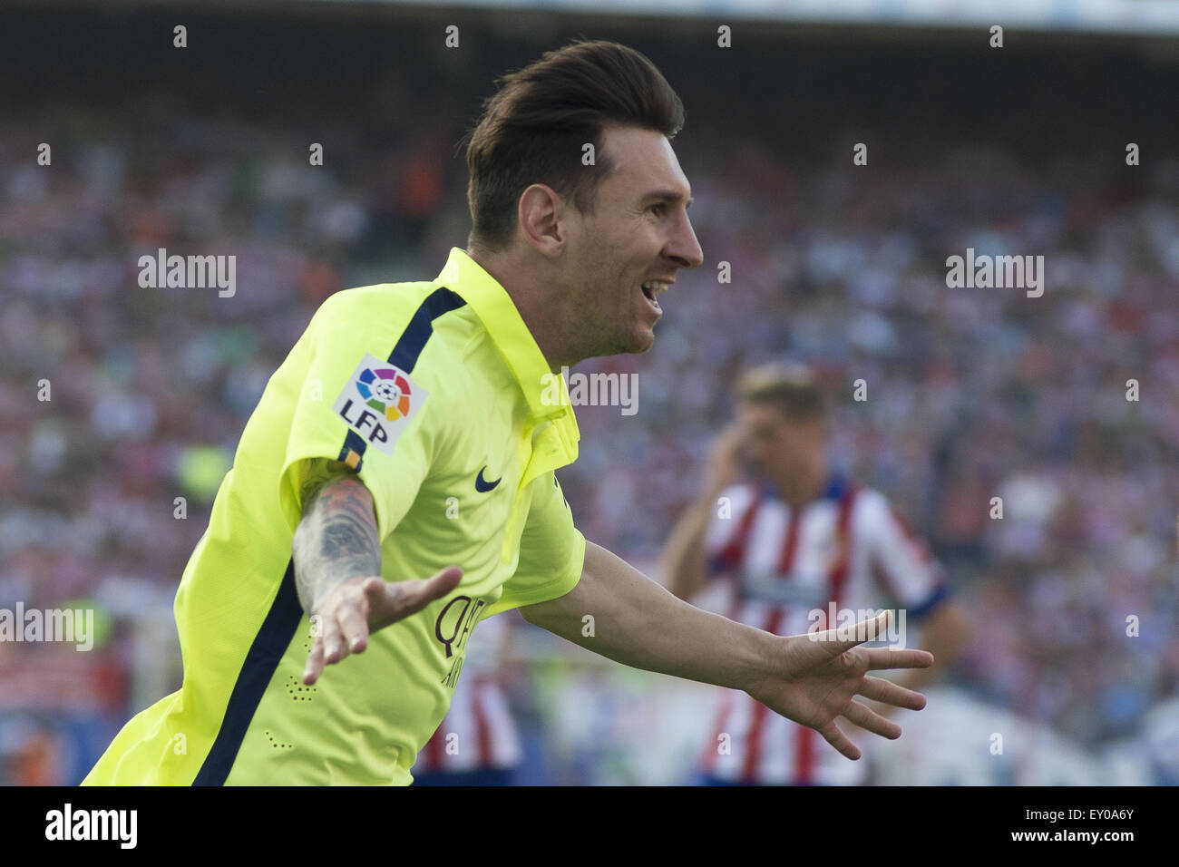 Lionel messi 2014 15 hi-res stock photography and images - Alamy