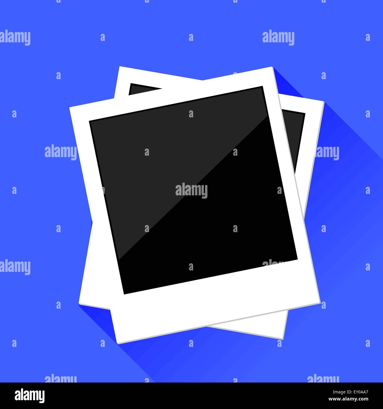 Picture frames cutout Stock Vector Images - Alamy