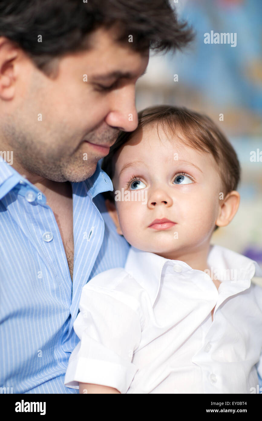 Stare child parent hi-res stock photography and images - Alamy