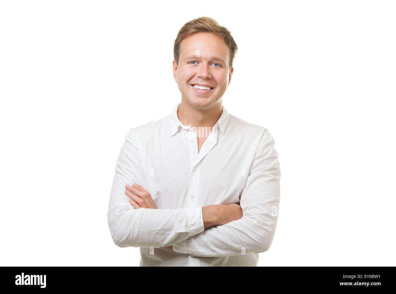 Male fold arms hi-res stock photography and images - Alamy