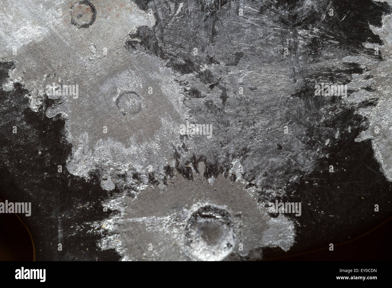 Bullet impact on metal hi-res stock photography and images - Alamy