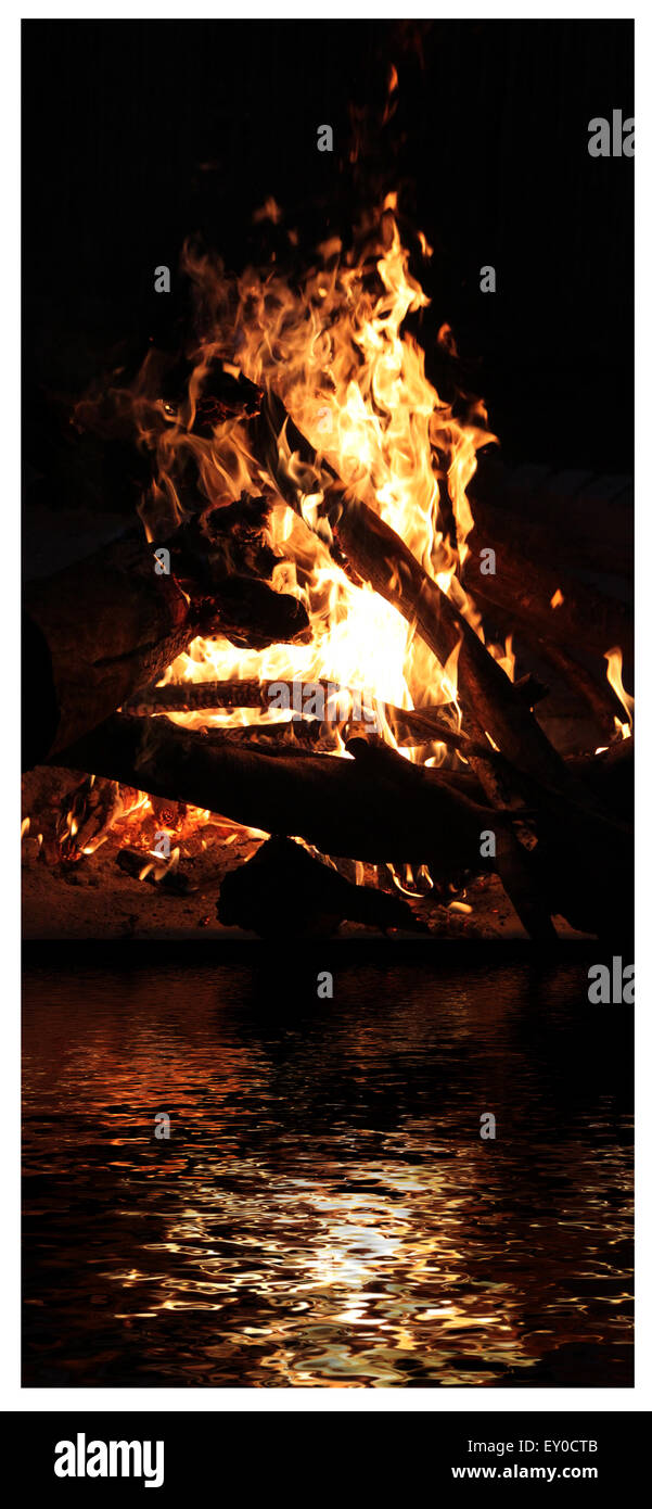 Flames reflection hi-res stock photography and images - Alamy