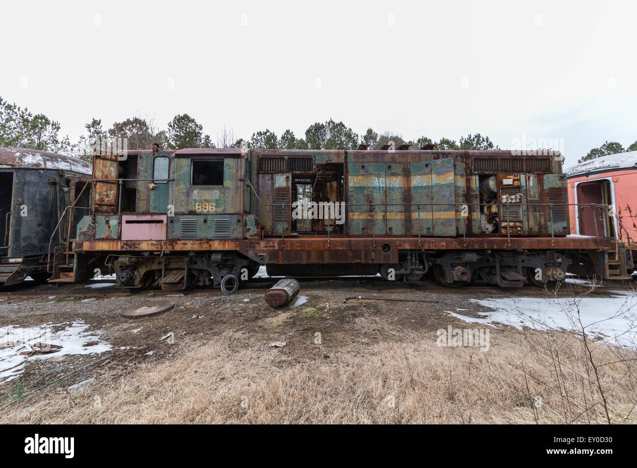 Old GP7 Locomotive Stock Photo - Alamy