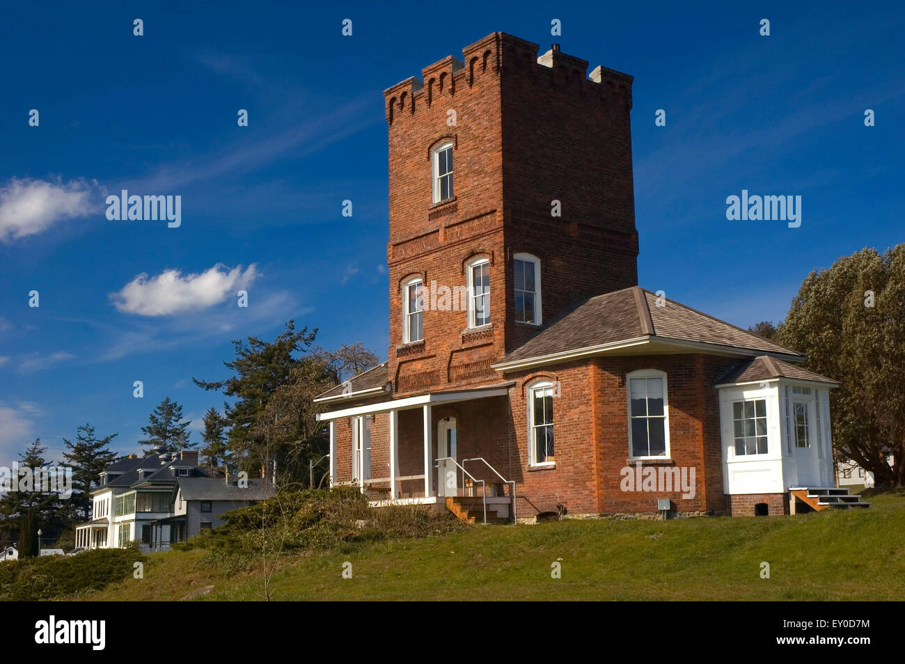 Alexander's Castle, Fort Worden State Park, Washington Stock Photo - Alamy