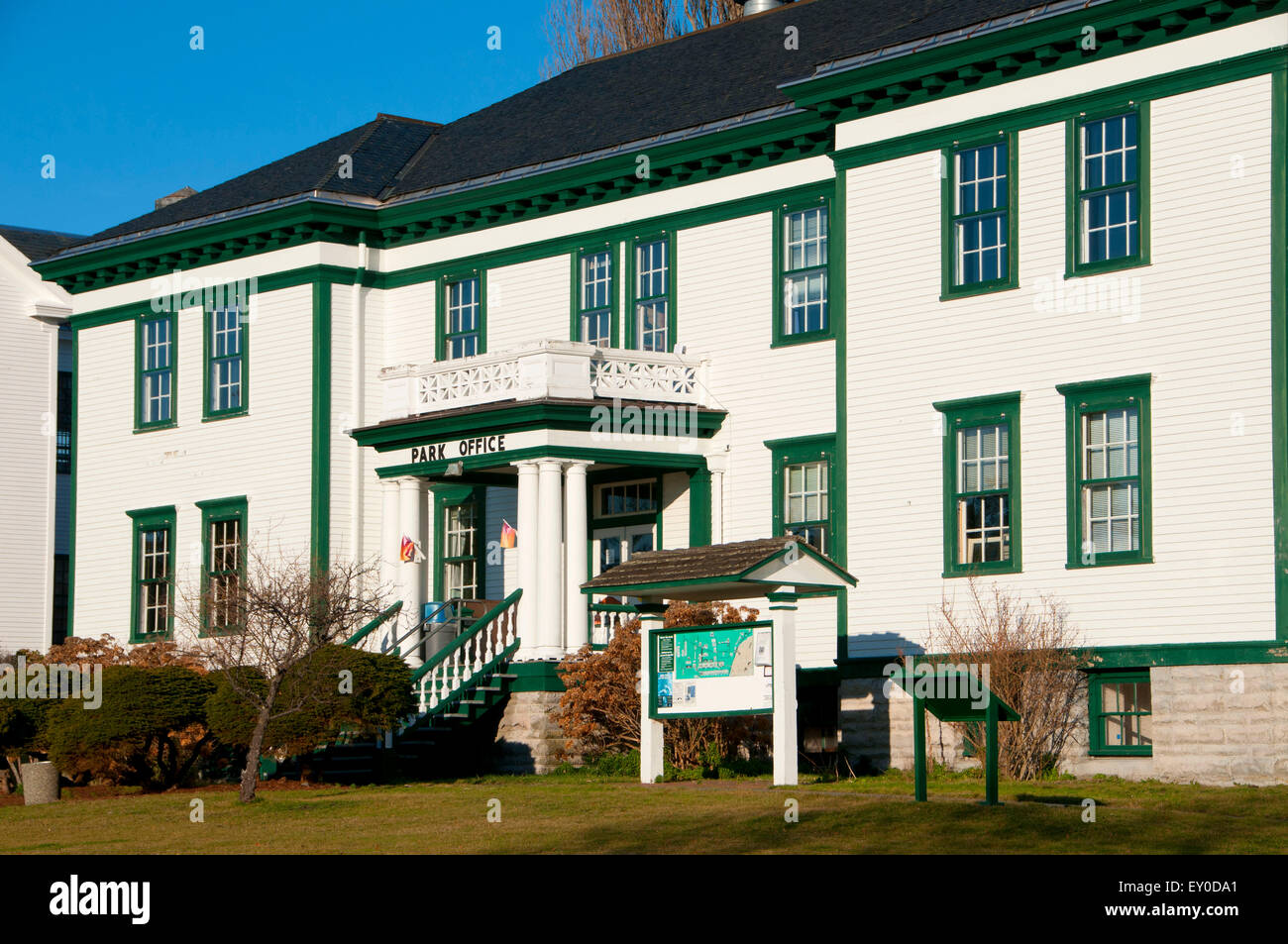 Headquarters Building (1908) - Park Office, Fort Worden State Park ...