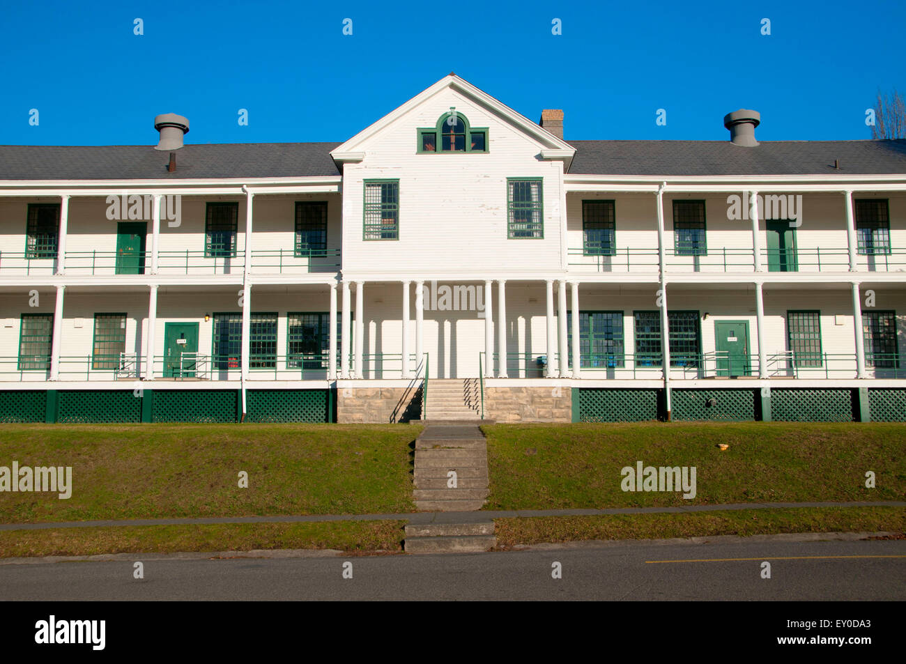Barracks, Fort Worden State Park, Washington Stock Photo - Alamy