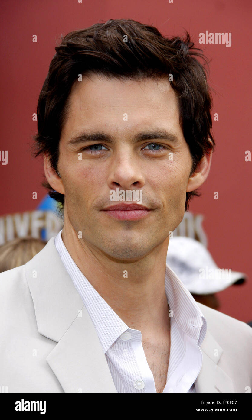 James Marsden at the Los Angeles premiere of 'Hop' held at the ...