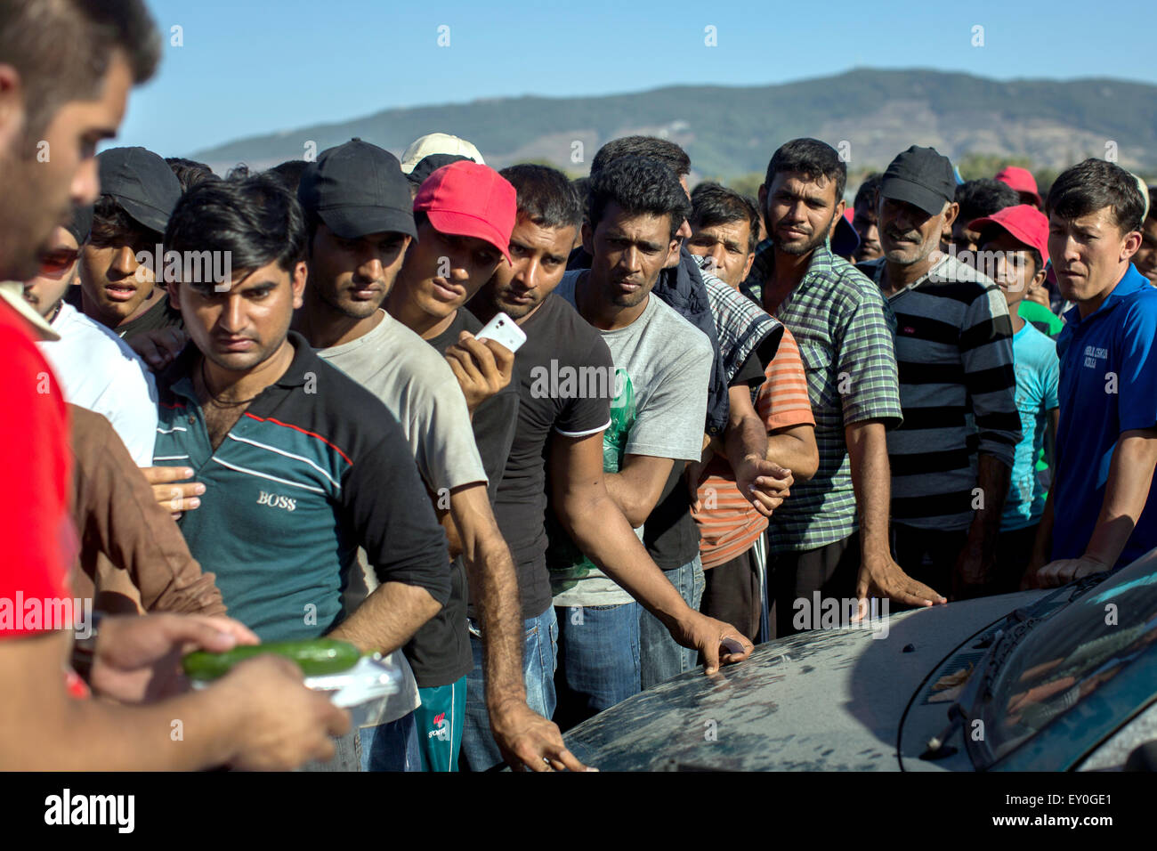 Migrants and refugees from Syria, Iraq, Afghanistan, Iran, Bangladesh ...