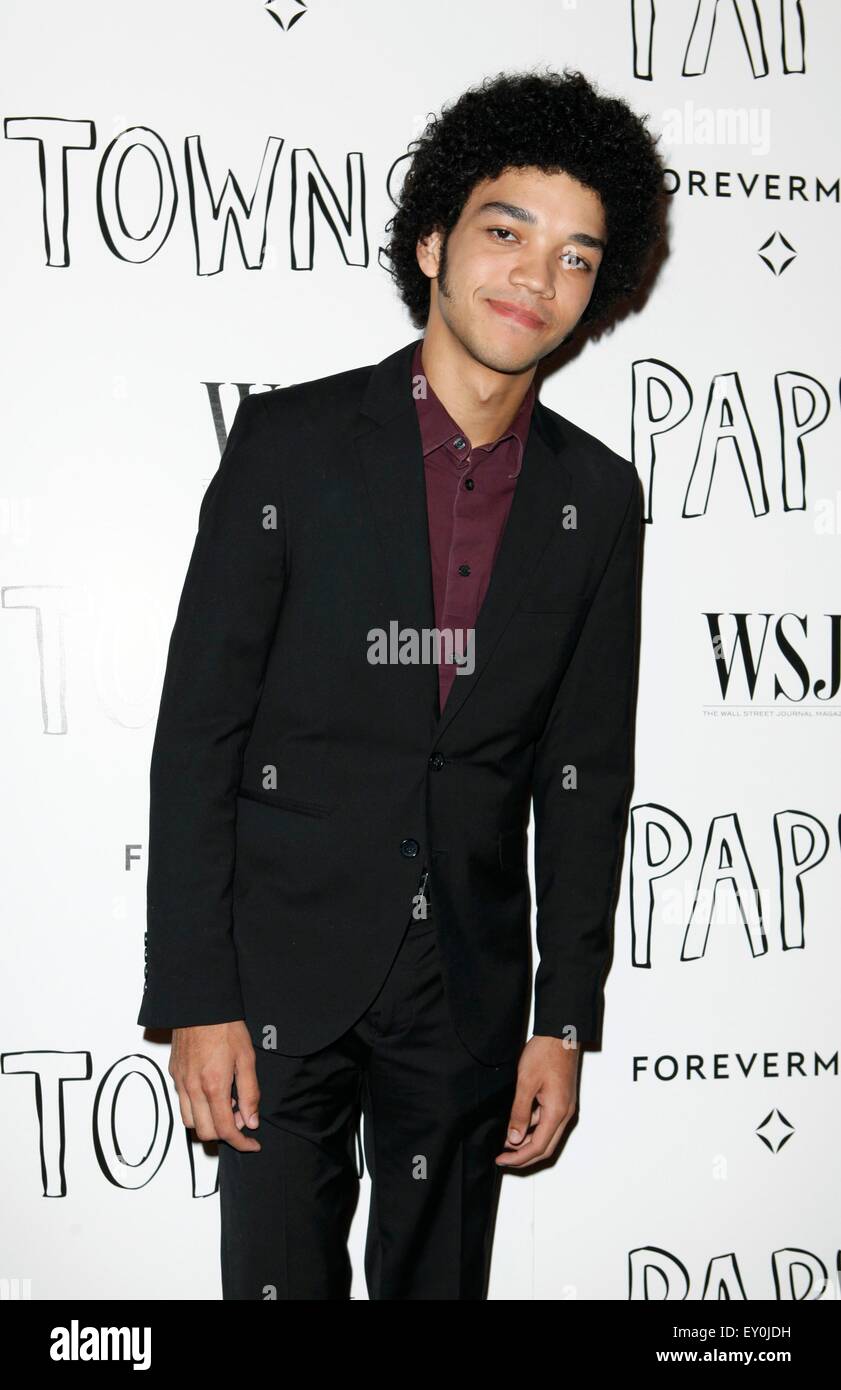 Los Angeles Ca Usa 18th July 2015 Justice Smith At Arrivals For