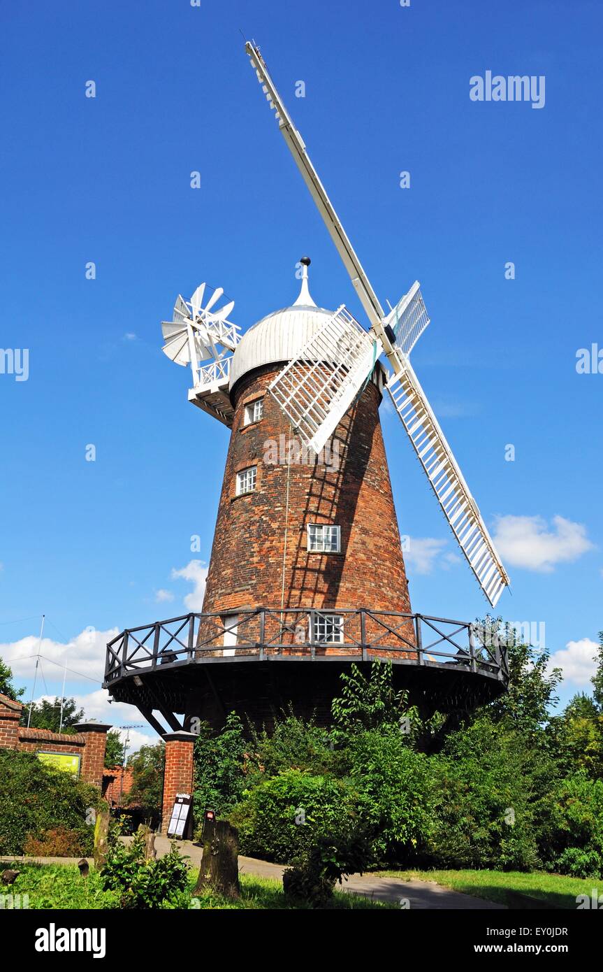 Greens windmill and science centre in the Sneinton district, Nottingham ...