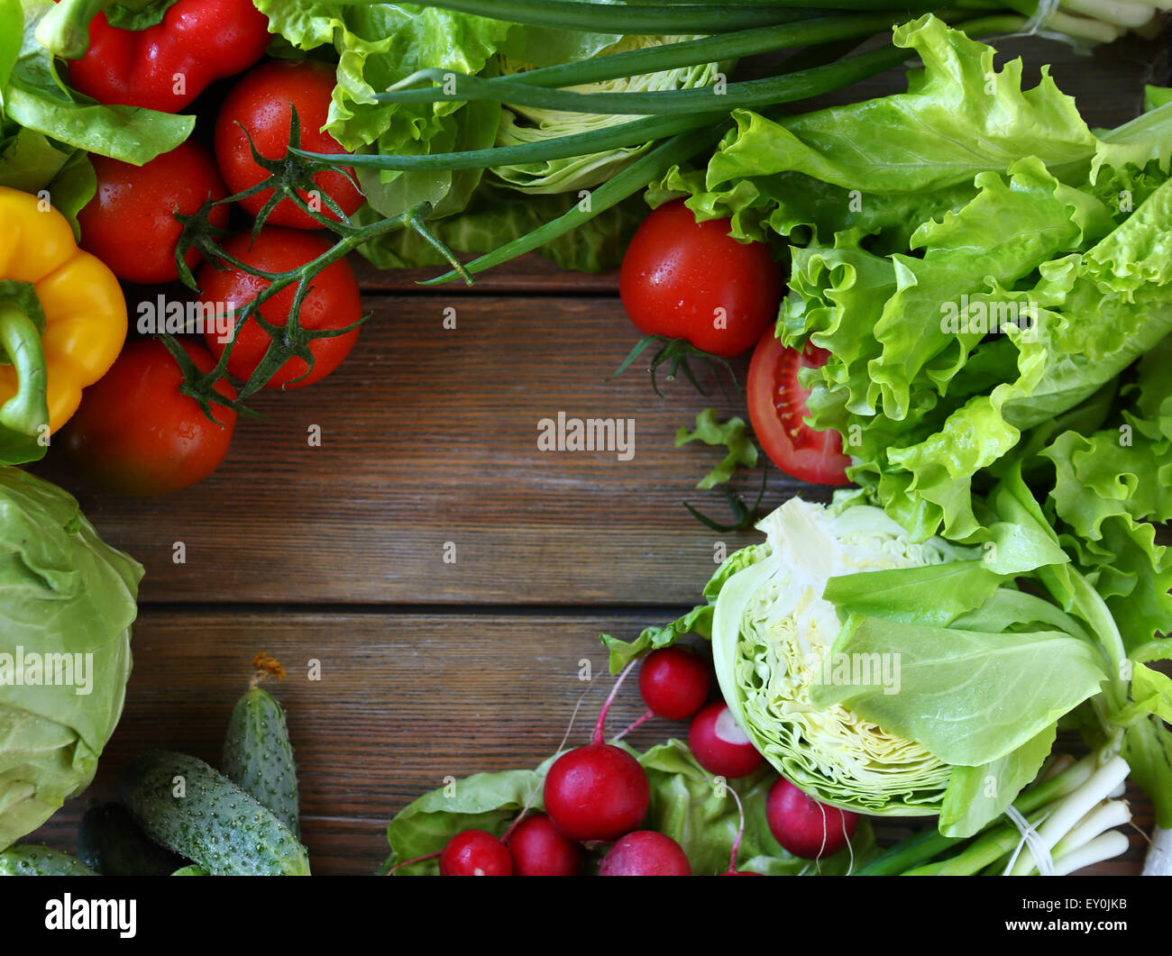 Variety green vegetables fruits top hi-res stock photography and images ...