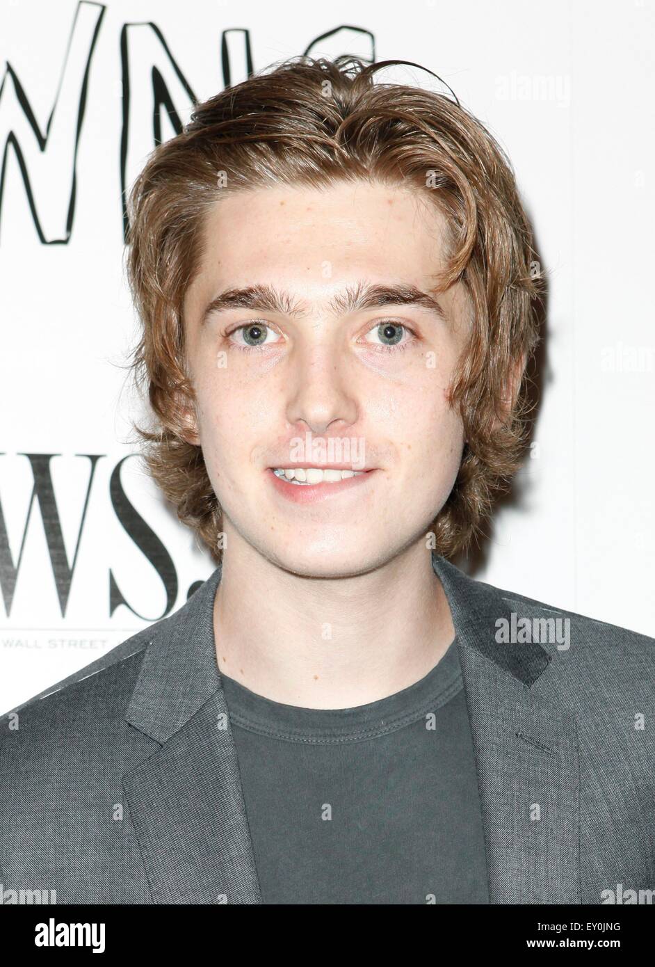 Los Angeles, CA, USA. 18th July, 2015. Austin Abrams at arrivals for ...