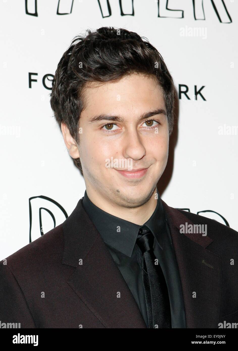 Los Angeles, CA, USA. 18th July, 2015. Nat Wolff at arrivals for PAPER ...