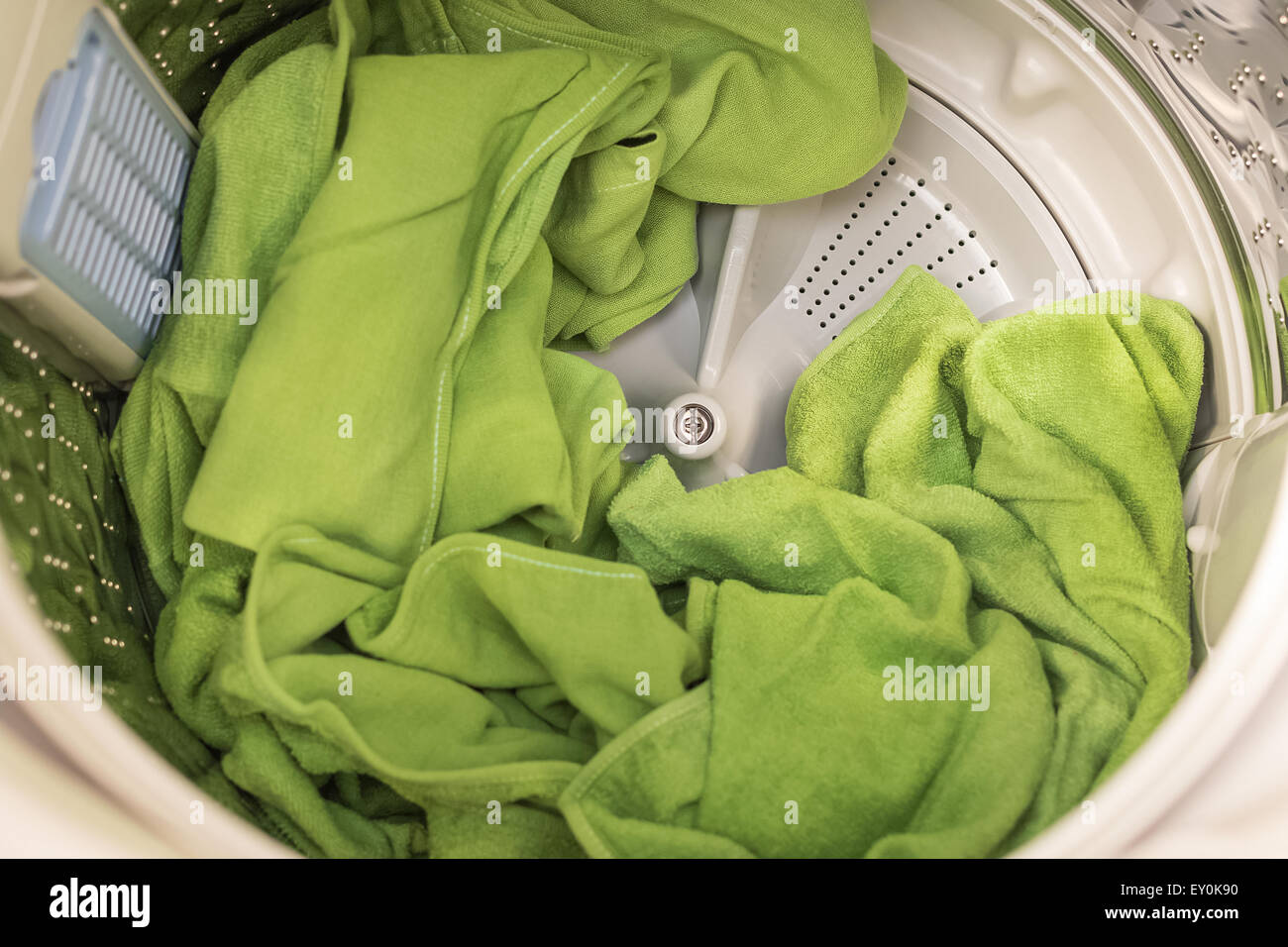 Towels in washing machine hi-res stock photography and images - Alamy