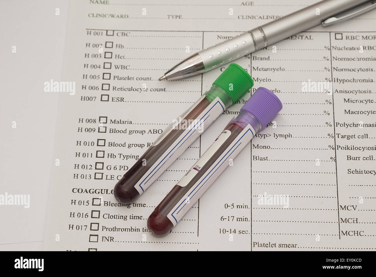 Lab report hi-res stock photography and images - Alamy