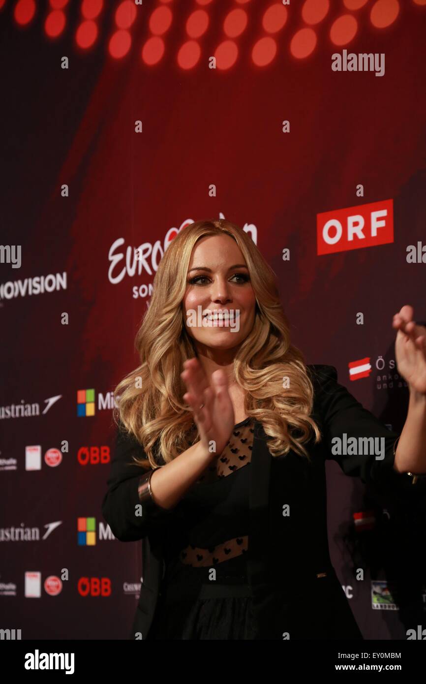 Eurovision Song Contest Vienna 2015 - Rehearsal Featuring: Edurne ...