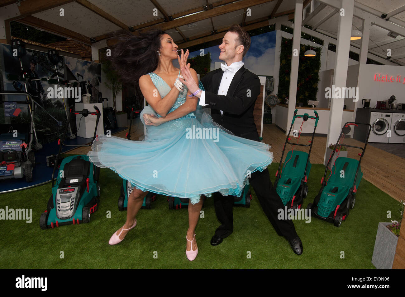 RHS Chelsea Flower Show - Press and VIP view. Featuring: Karen Hauer ...