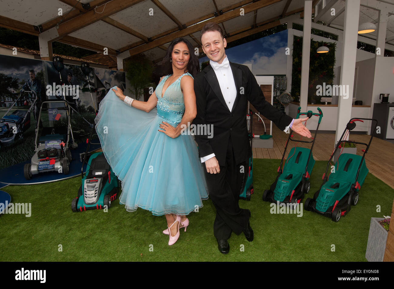 RHS Chelsea Flower Show - Press and VIP view. Featuring: Karen Hauer ...