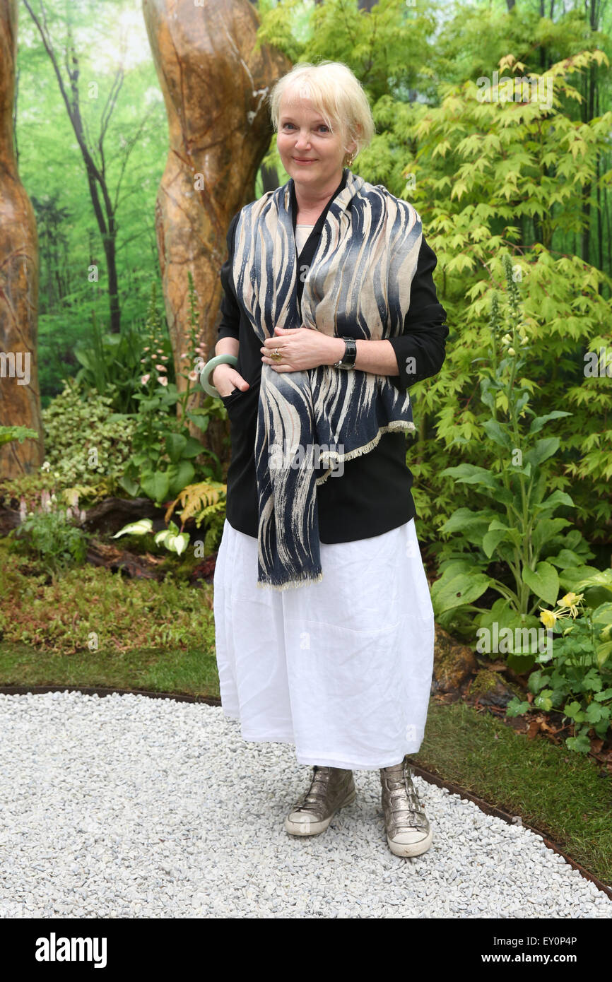 The Chelsea Flower Show 2015 Featuring: Miranda Richardson Where ...