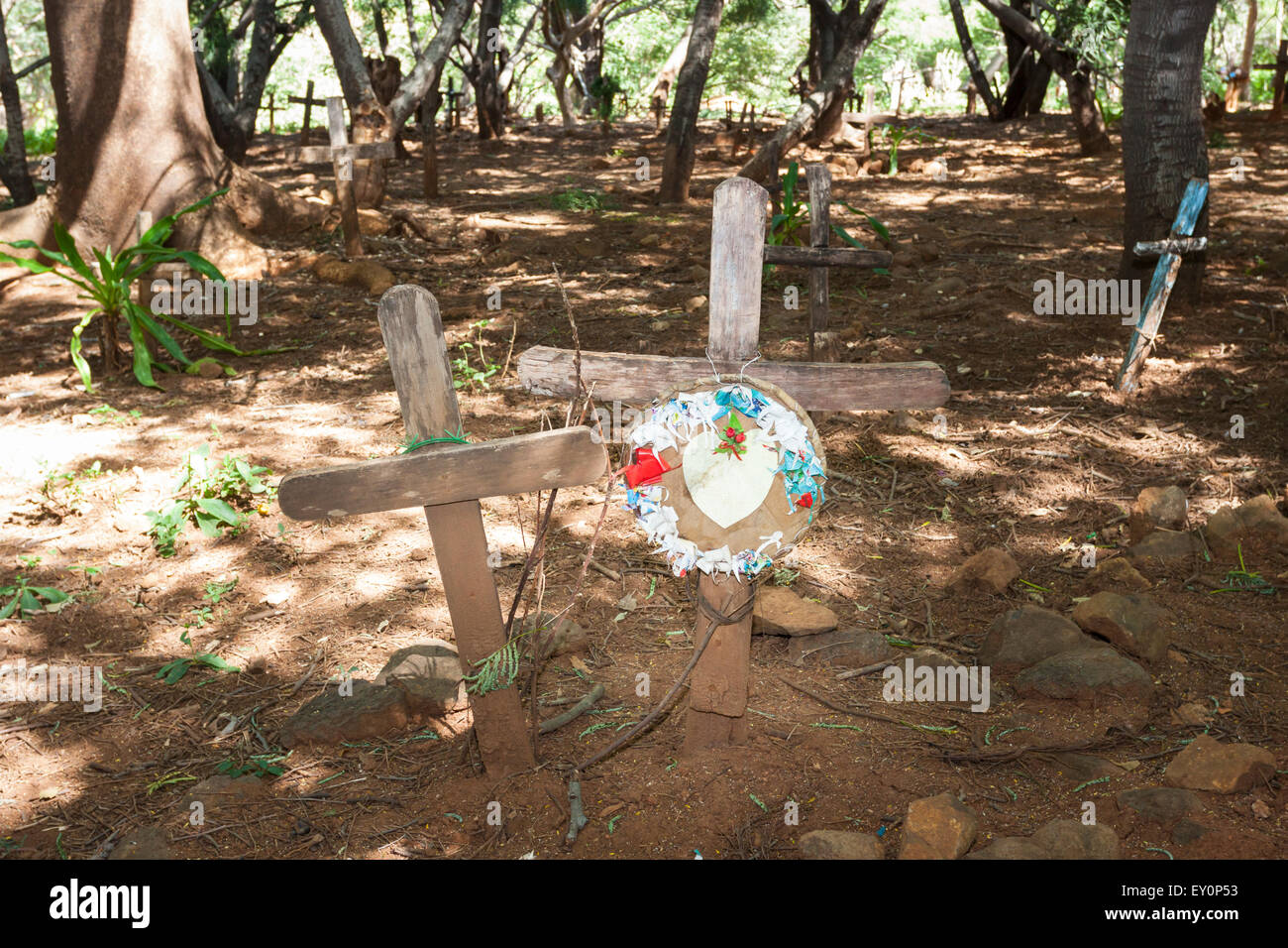 Rural cemetery in Cusmapa, Nicaragua Stock Photo - Alamy