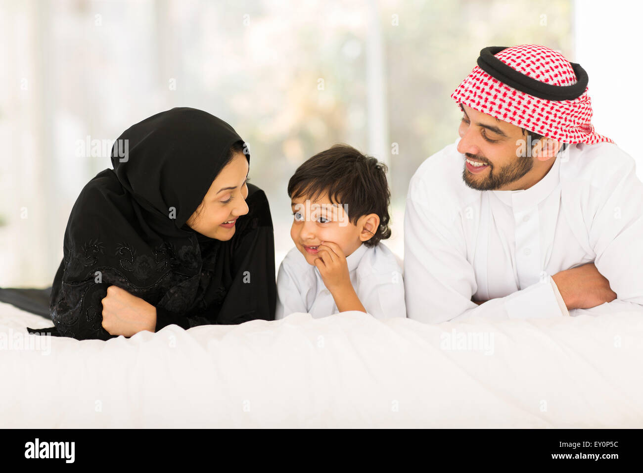 Young muslim family hi-res stock photography and images - Alamy