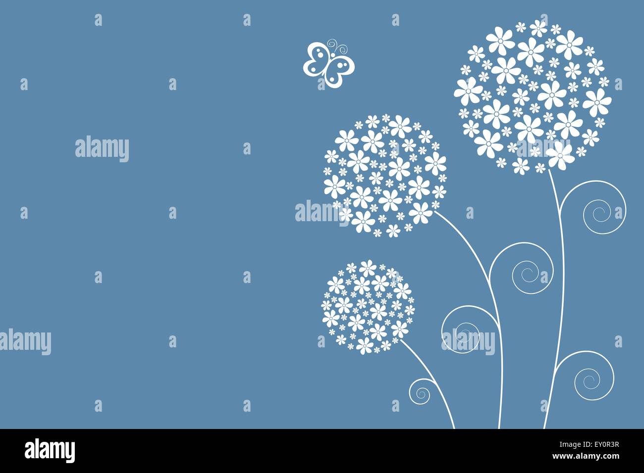 Butterfly blue abstract Stock Vector Images - Alamy