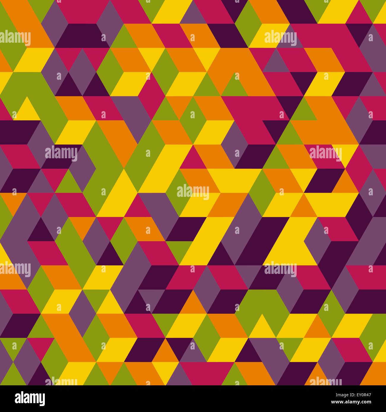 Abstract 3d background. Wall of cubes. Vector illustration. Can be used ...