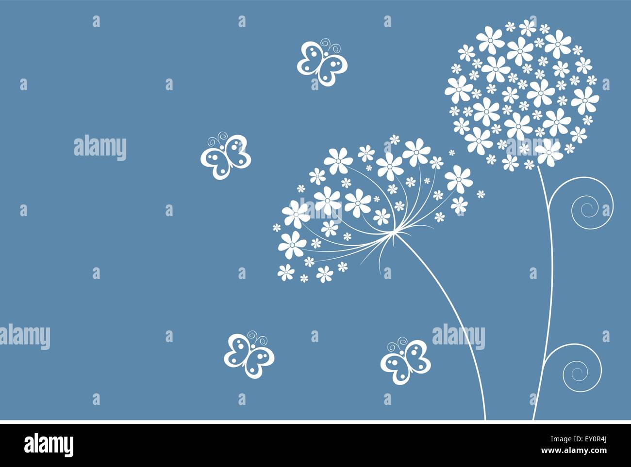 Floral delicate Stock Vector Images - Alamy