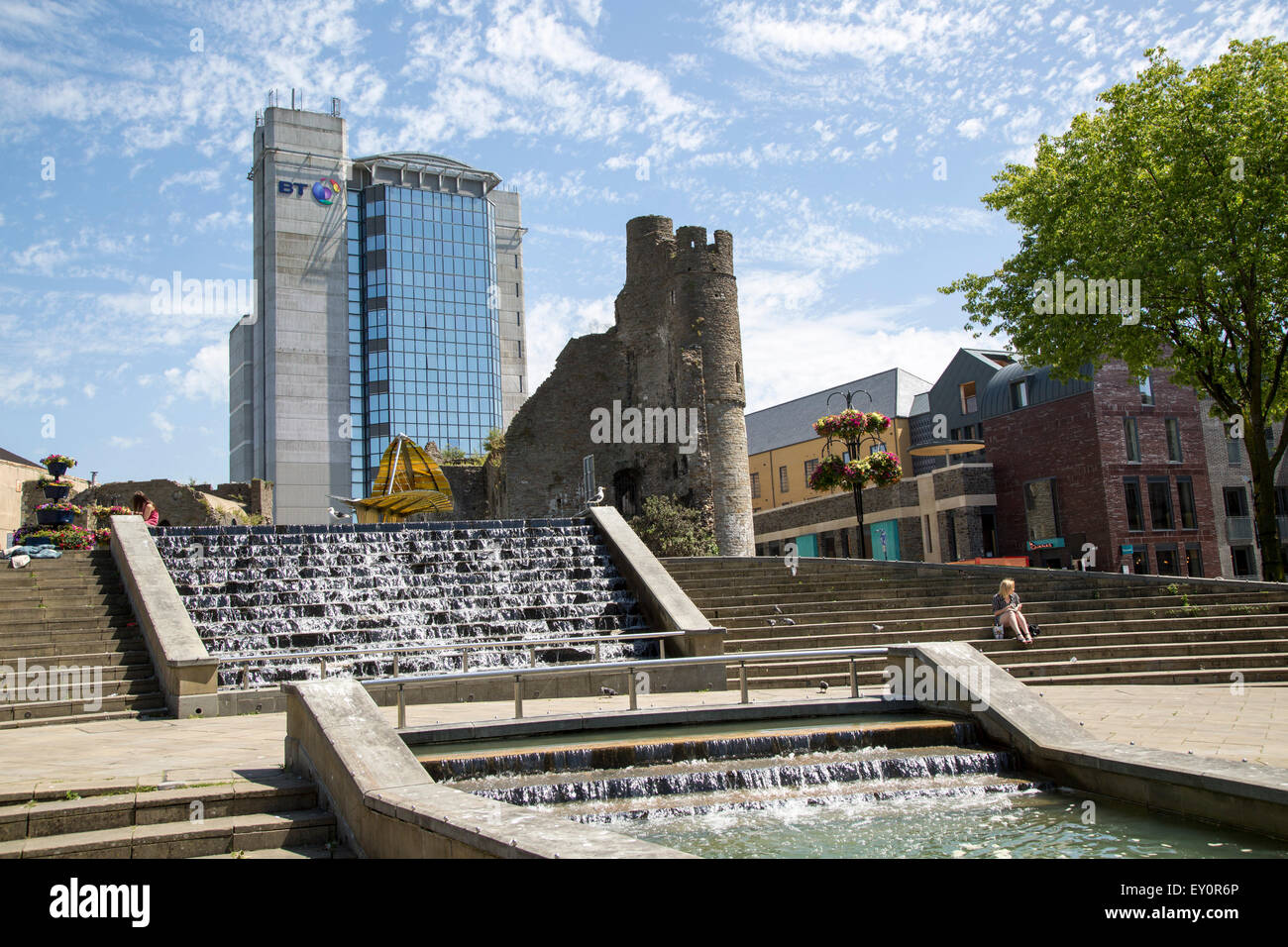 Swansea Castle Square High Resolution Stock Photography and Images - Alamy