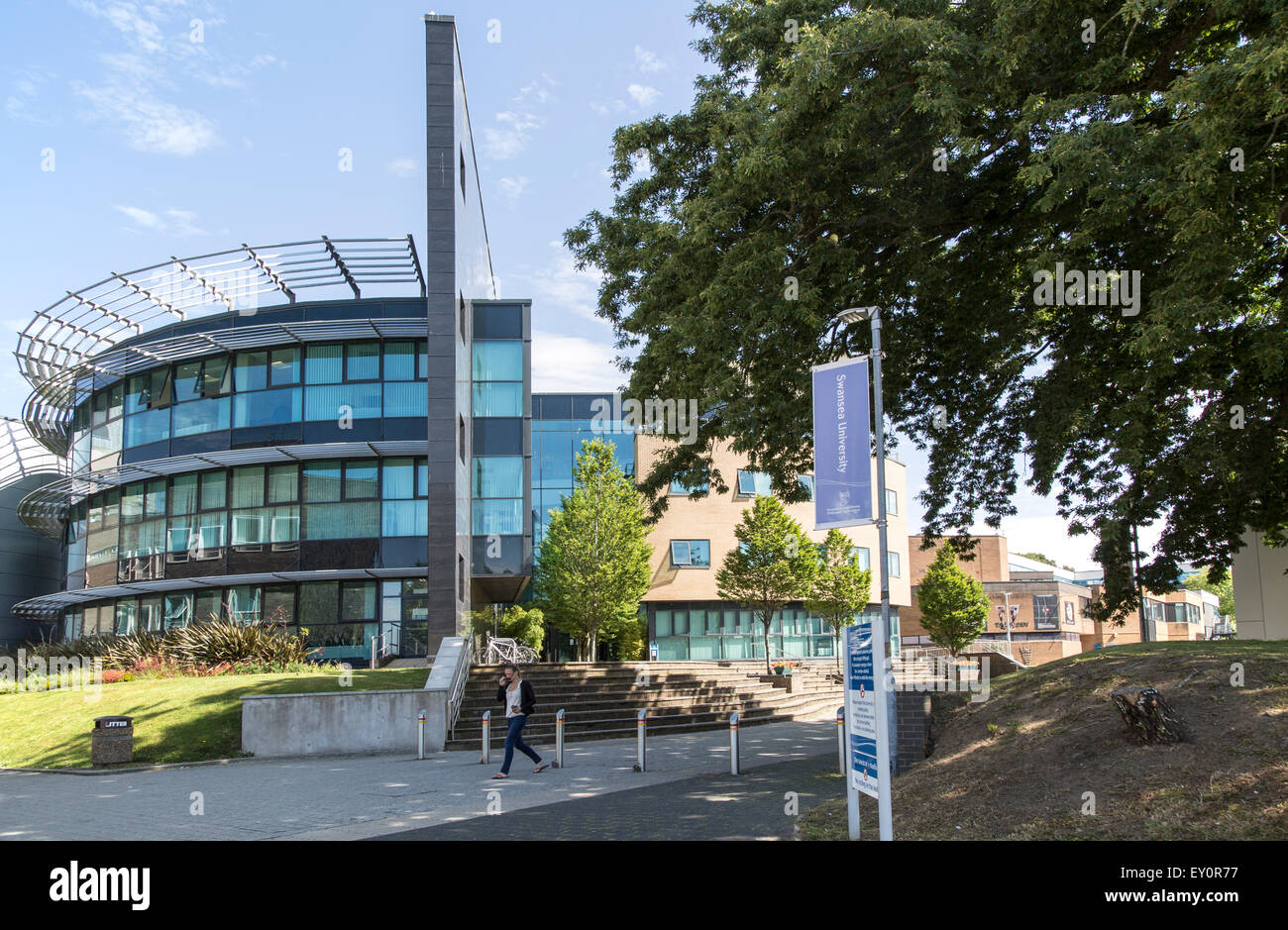 Technium Digital building, University of Swansea, Swansea, West Glamorgan, South Wales, UK Stock ...