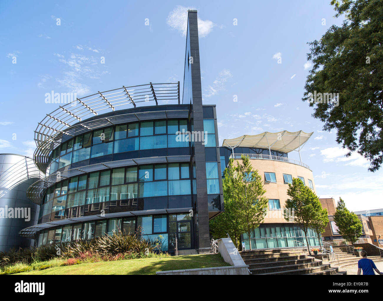 Technium Digital building, University of Swansea, Swansea, West Glamorgan, South Wales, UK Stock ...