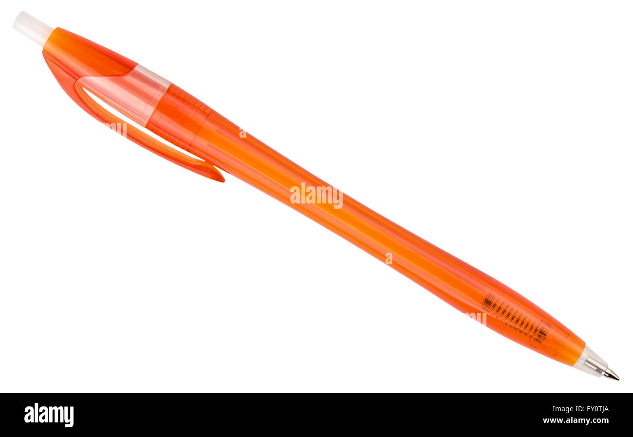 ballpoint pen isolated on white Stock Photo - Alamy