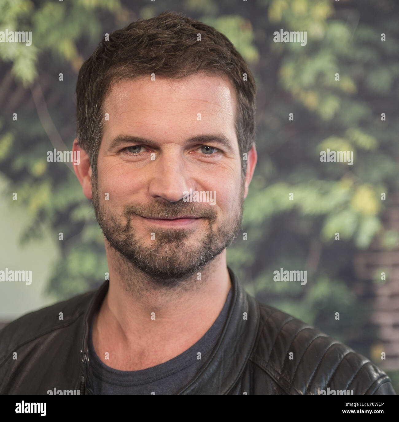Actors promoting the new ARD series "Die Kuhfluesterin" at Hotel Onyx ...