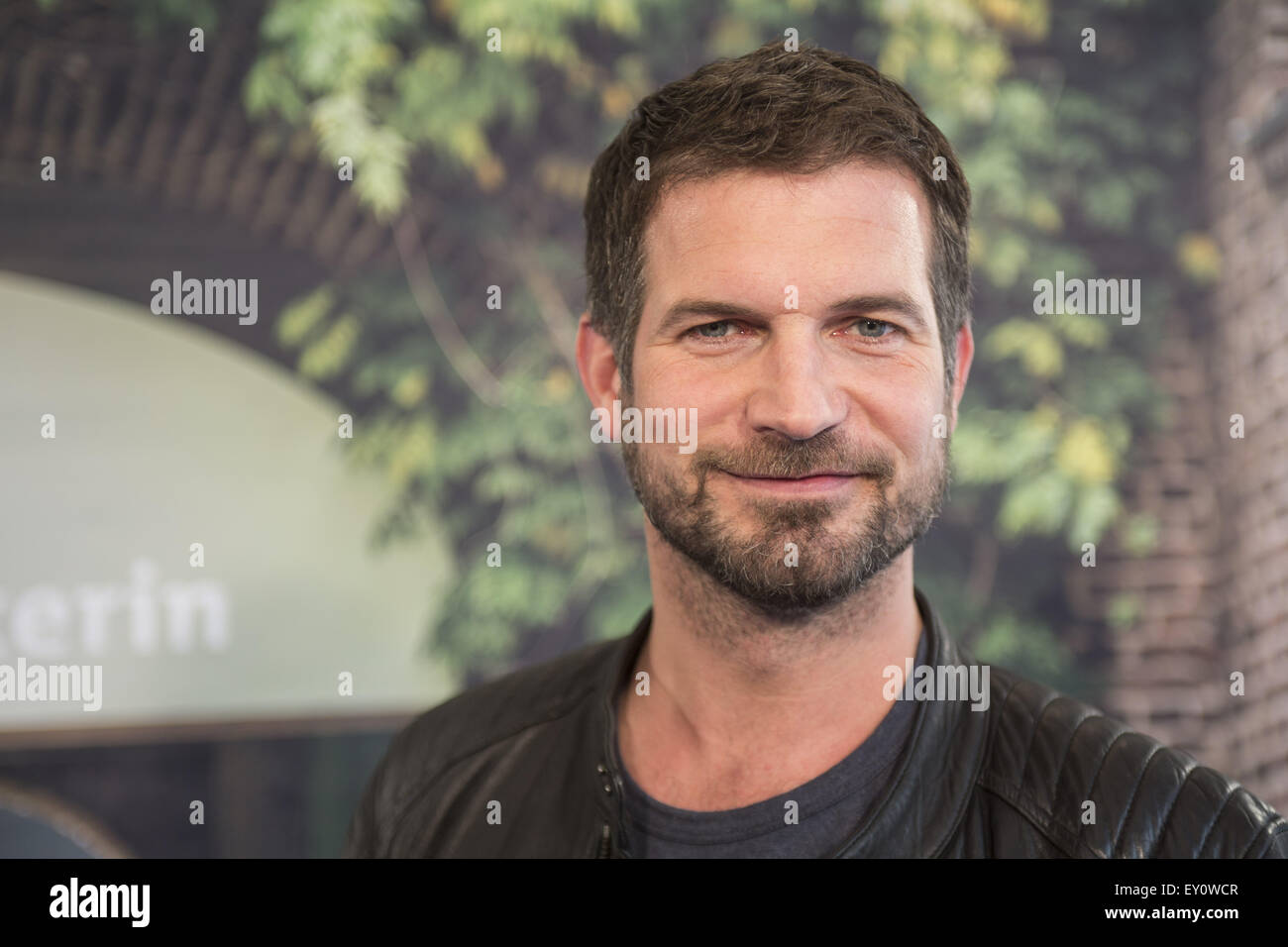 Actors promoting the new ARD series "Die Kuhfluesterin" at Hotel Onyx ...
