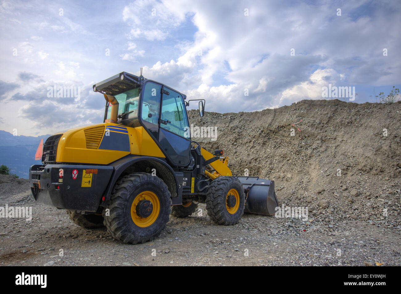 Mound construction site mountain sand hi-res stock photography and ...